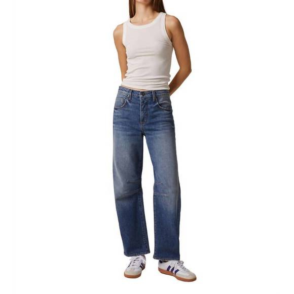 Edyson | Jeans | New Edyson Jack Barrel Slouchy Straight Leg Raw Hem ...
